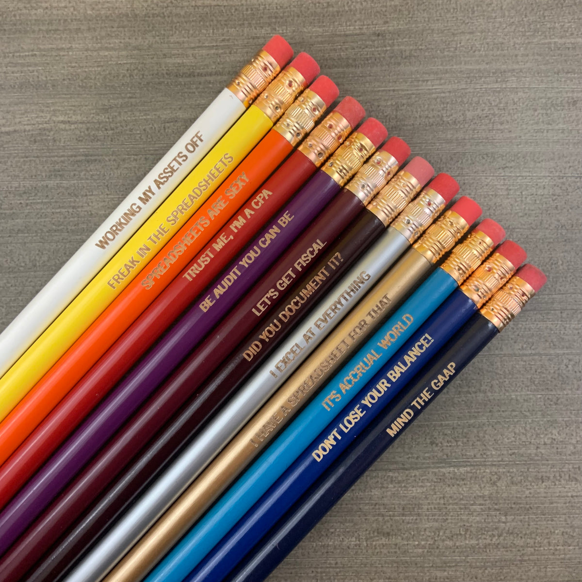 12 tax professional pencils for your favorite accountant. – The Carbon ...